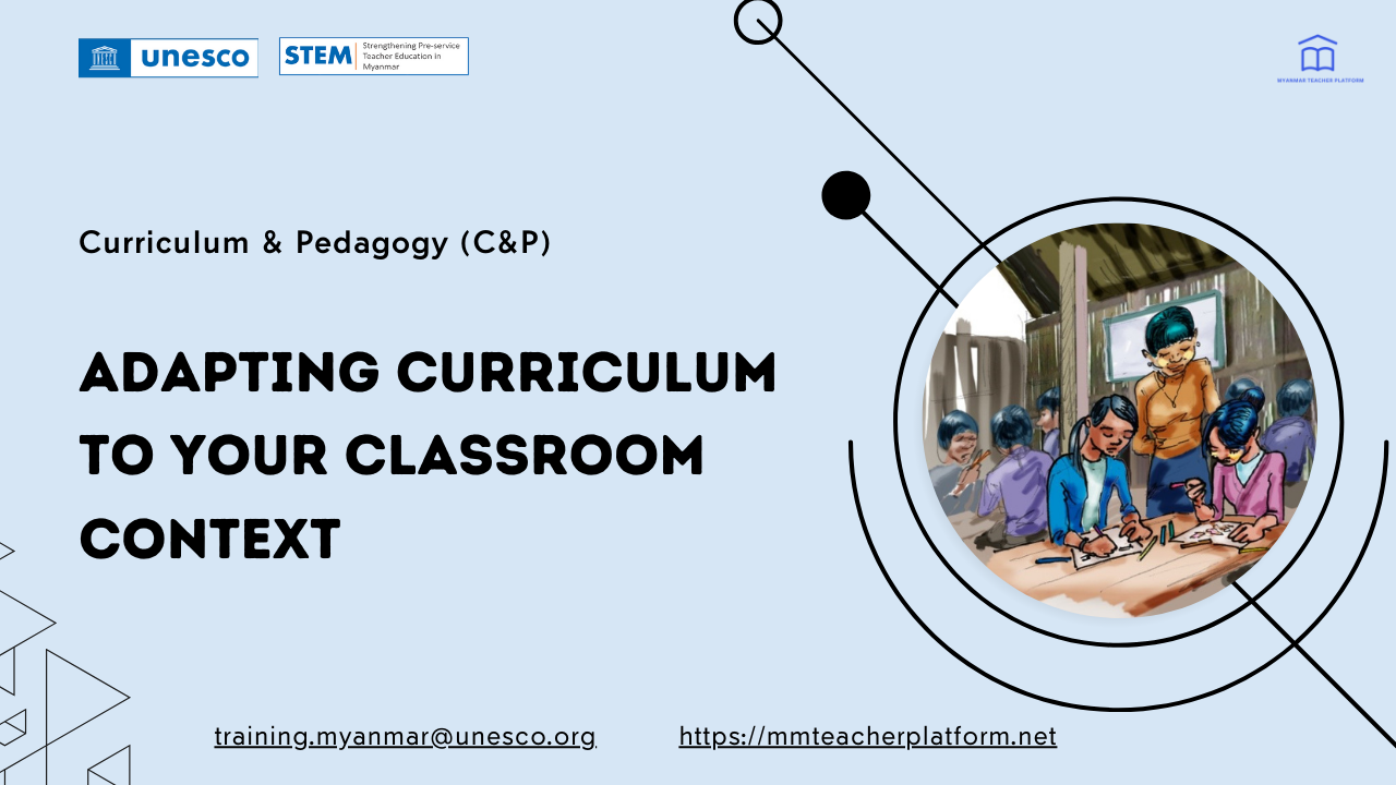 Course Detail - Myanmar Teacher Platform